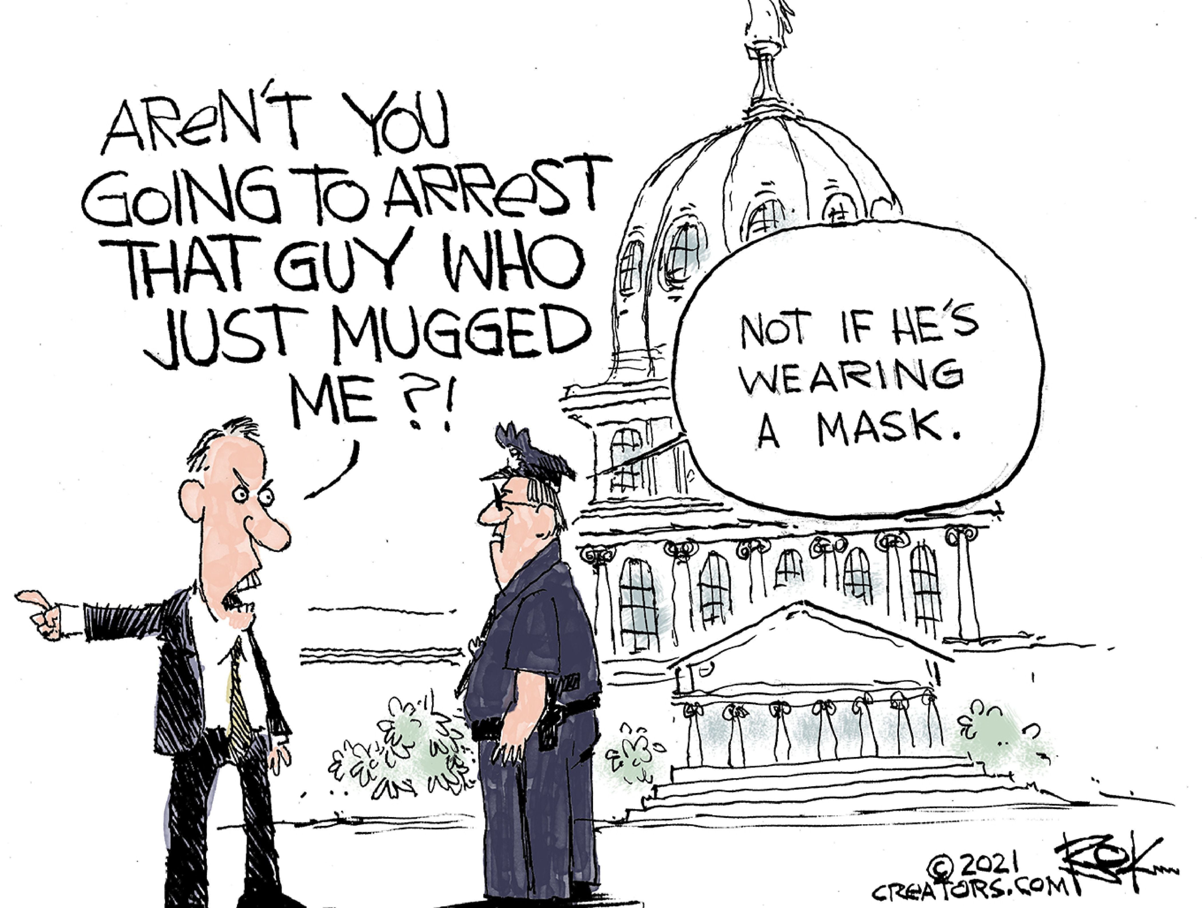 Checks And Balances Political Cartoon