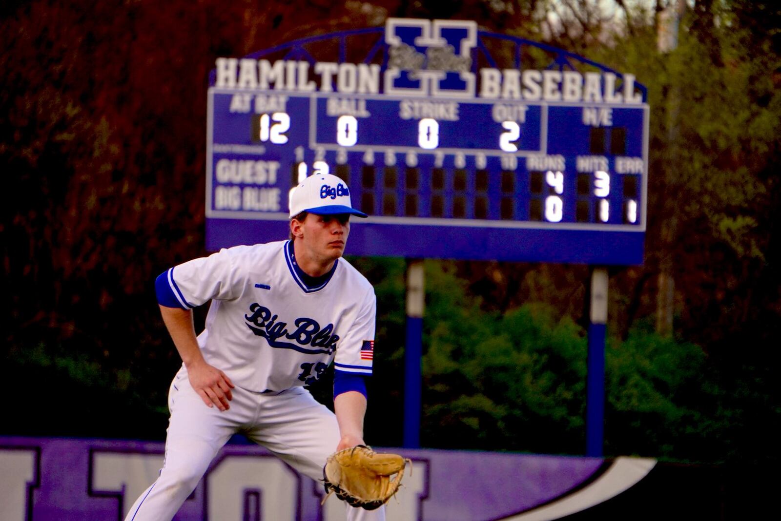 Ertel, timely hitting powers Ross past Hamilton